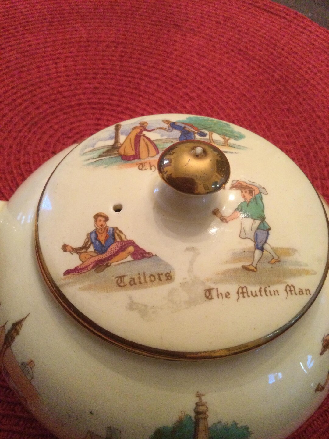 Royal Winton Grimwades Teapot: “the Cries of London” - Etsy