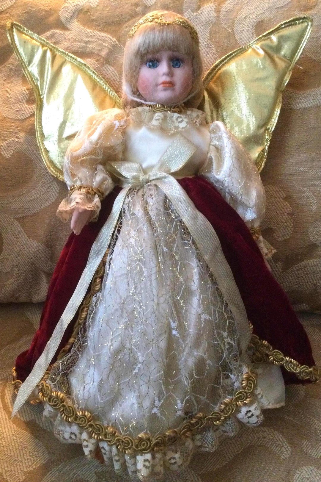 Christmas Angel Doll in New Condition - Etsy