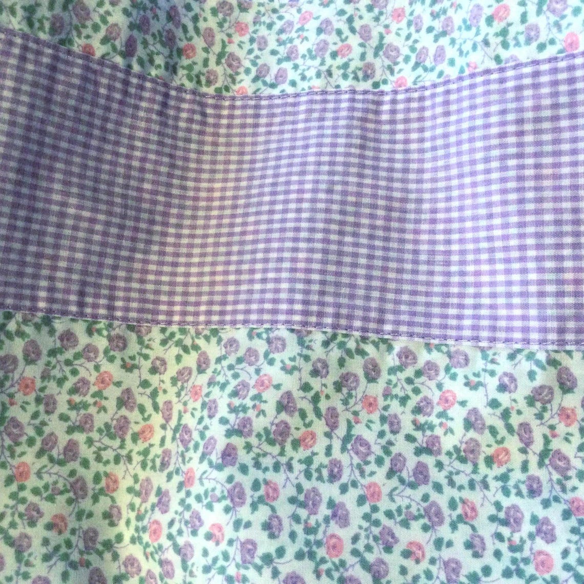 Lavender Floral Calico Valances for Baby or Child’s Room - Etsy