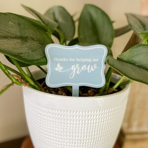 Mother's Day Planter Tag. Grandma Mothers Day. Acrylic Plant Tag ...