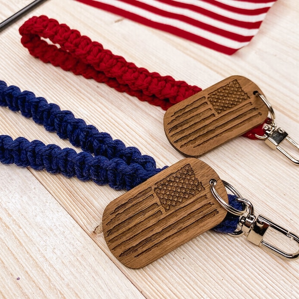 American Flag Key - Etsy