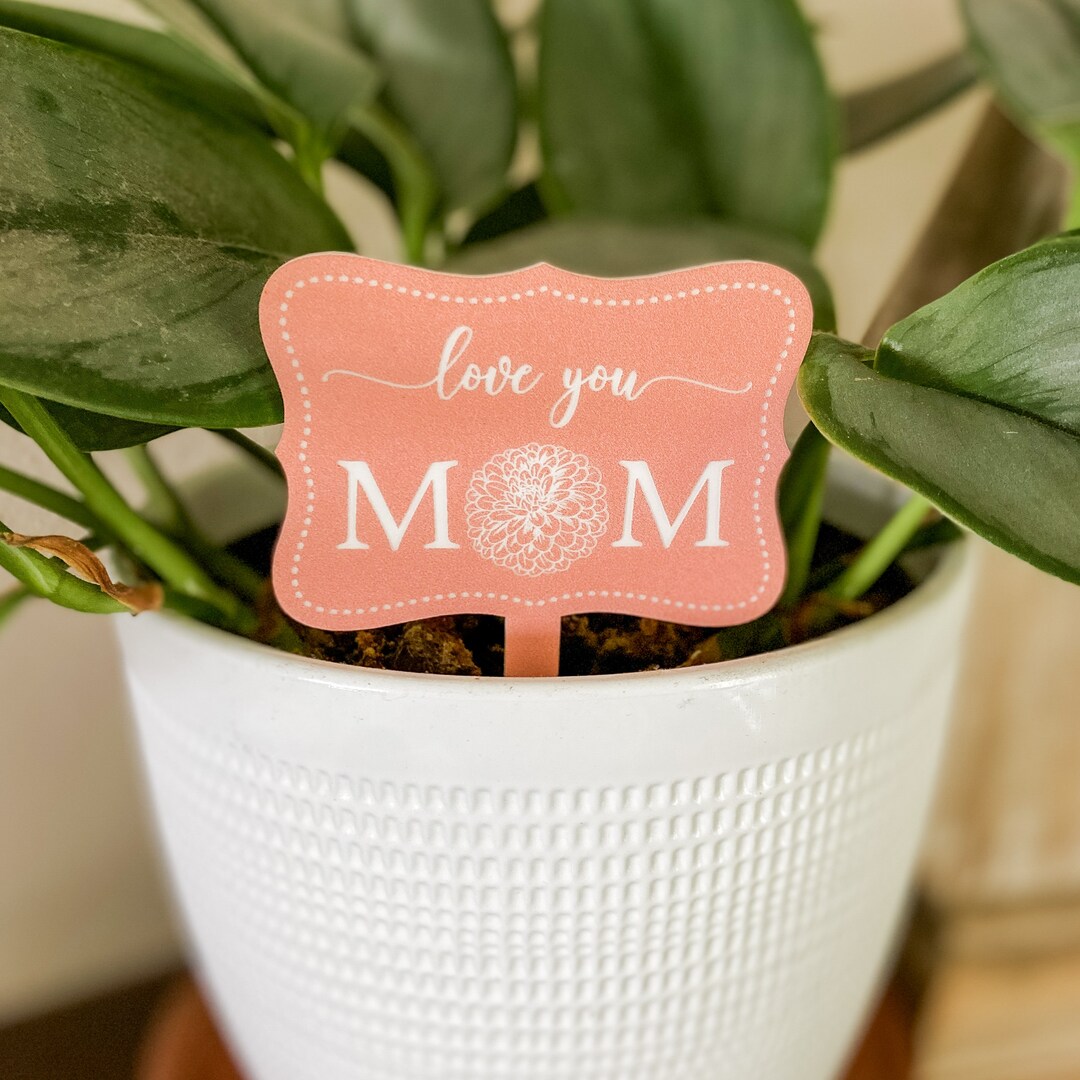 Mother's Day Planter Tag. Grandma Mothers Day. Acrylic Plant Tag ...