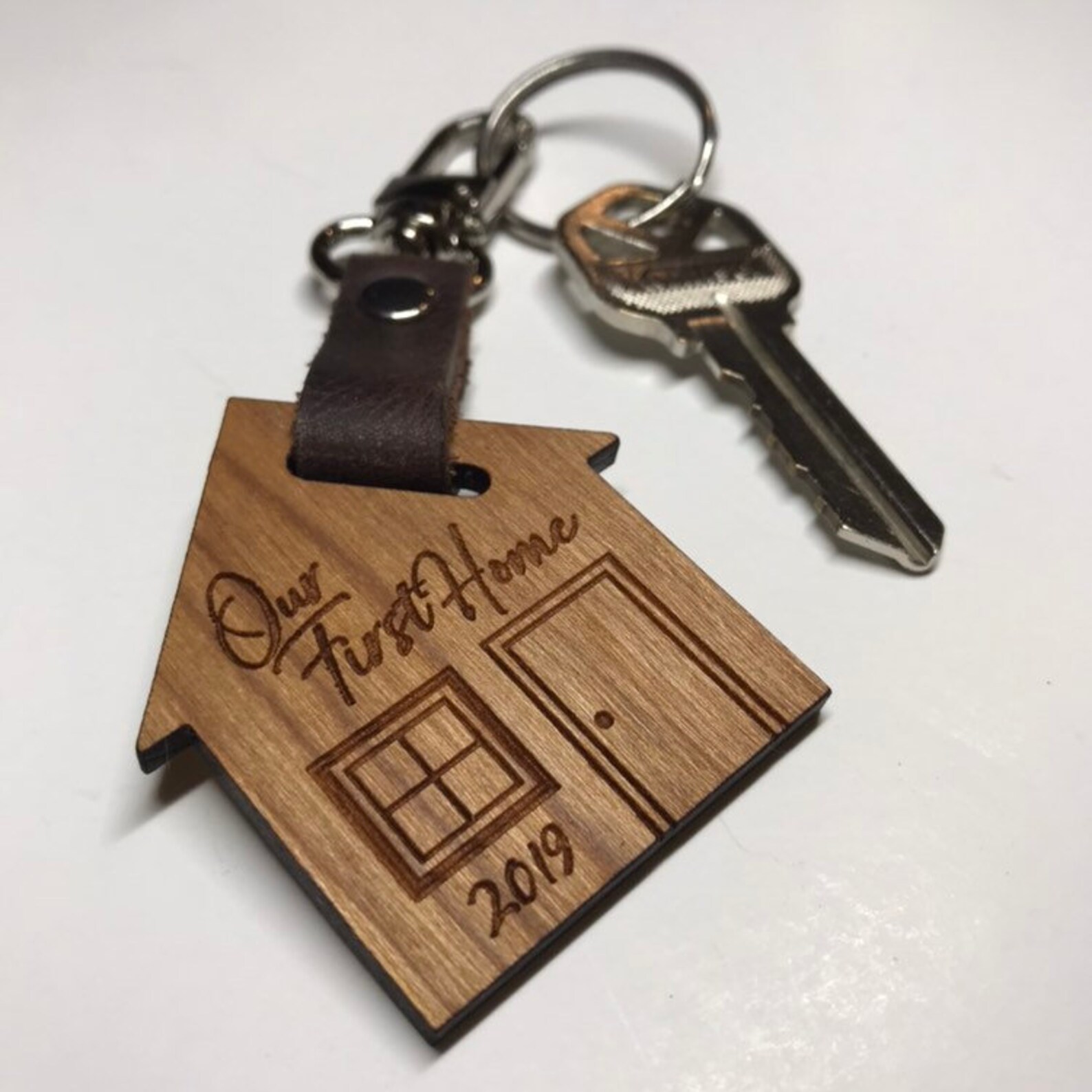 New Home Key Chain. Real Estate Agent. Our First Home Gift. | Etsy