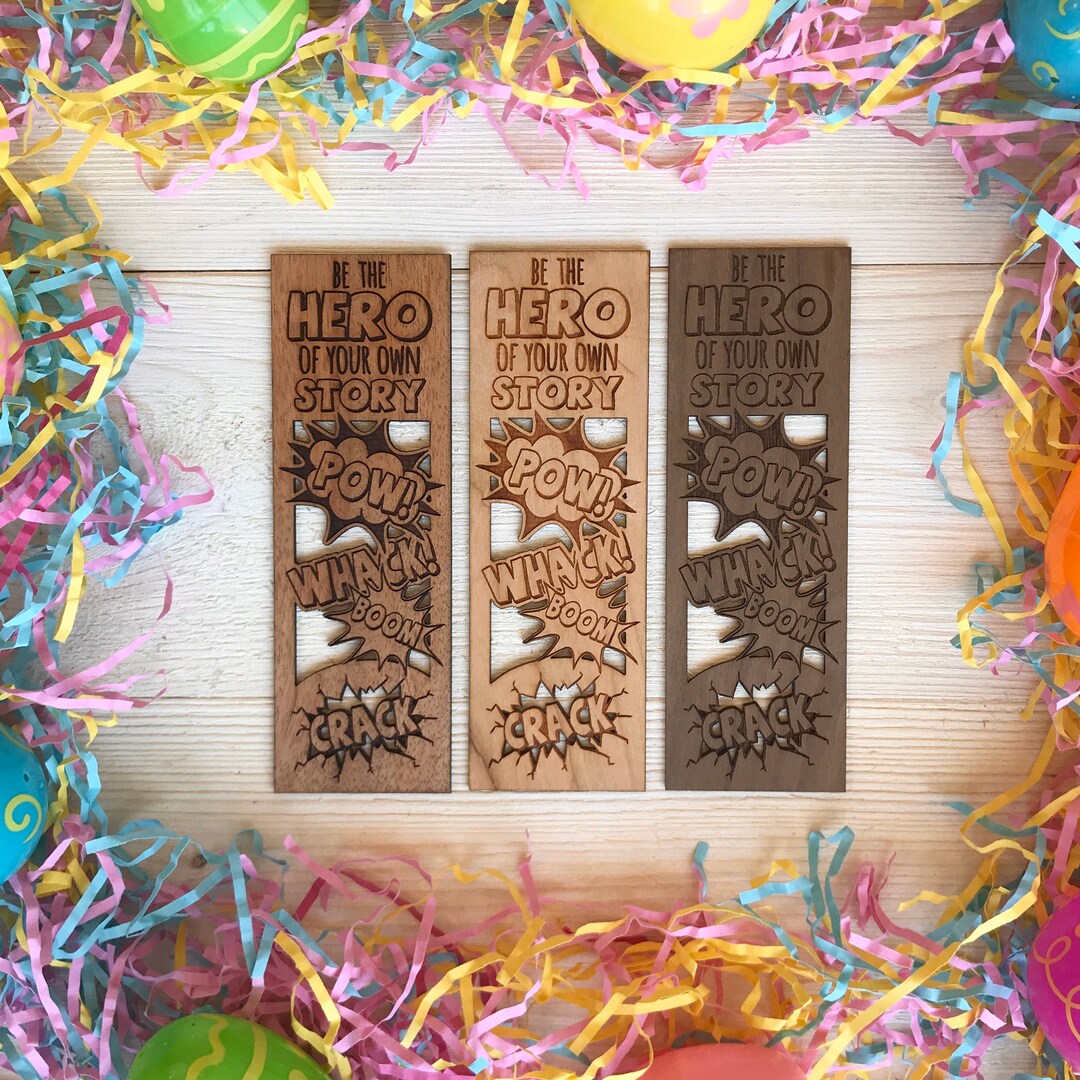 Easter Basket Stuffers. Bookmarks for Kids. Gift for Child Reader ...