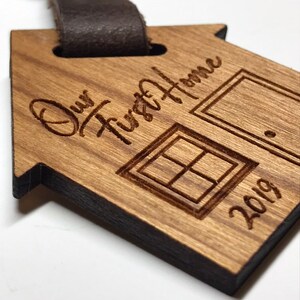 New Home Key Chain. Real Estate Agent. Our First Home Gift. | Etsy