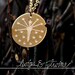 Indiana Stars & Torch - Indiana Flag Gold Necklace - Etsy