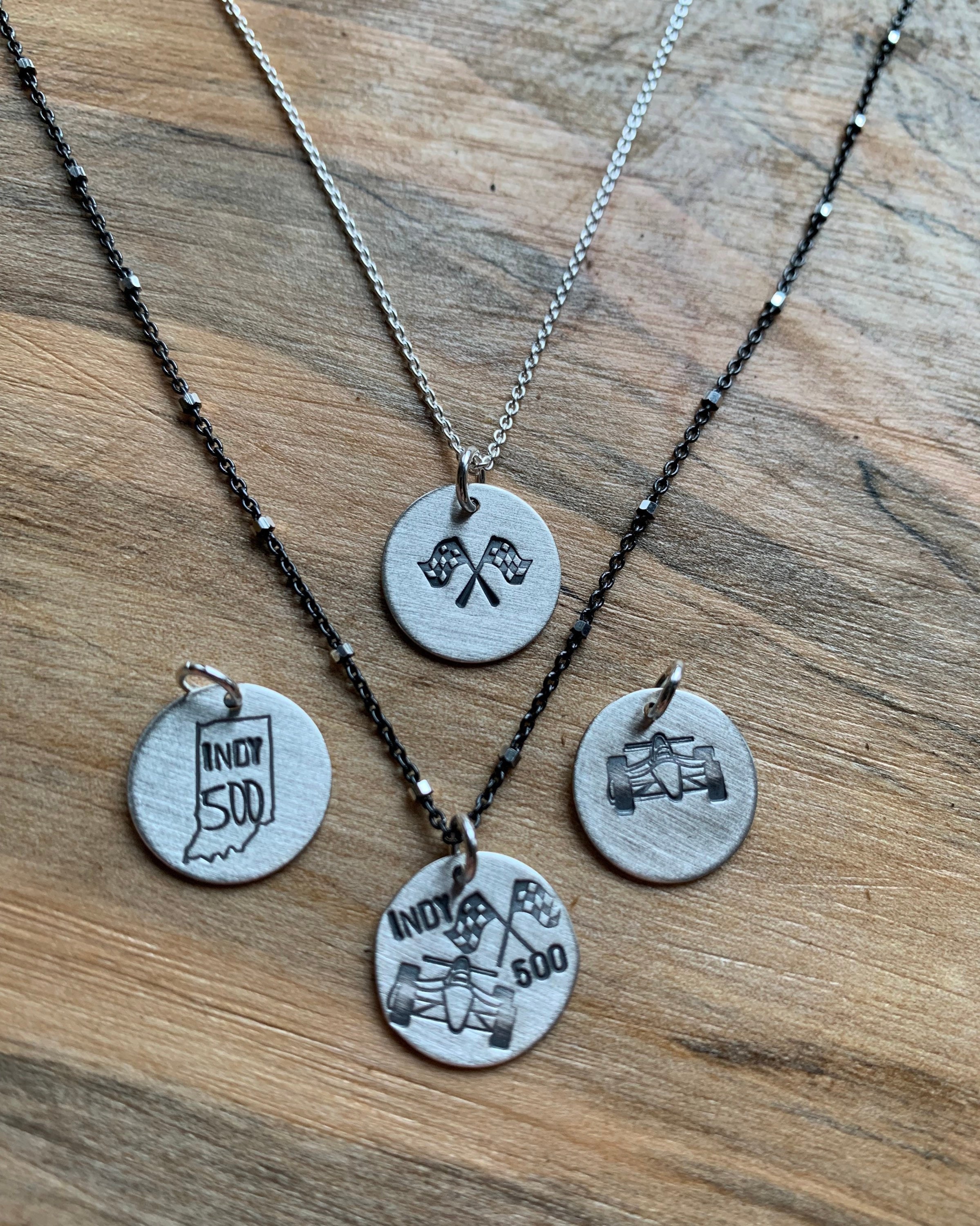 Indy 500 Charm or Necklace Indianapolis Speedway Memorabilia the ...