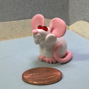 Mice- Mouse Miniatures Assortment. Three Current Types of the Tiny ...