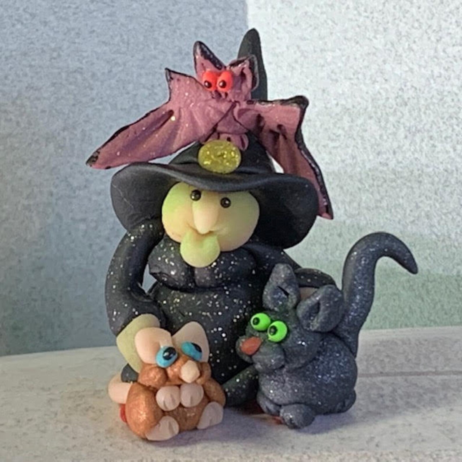 HALLOWEEN Witch Miniatures, - Your Choice of One - Etsy