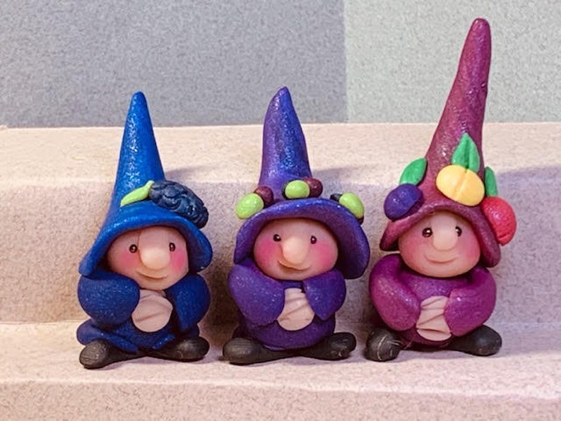 Tiny Female Gnome Folk Miniatures in 'TASTEFUL' - Etsy
