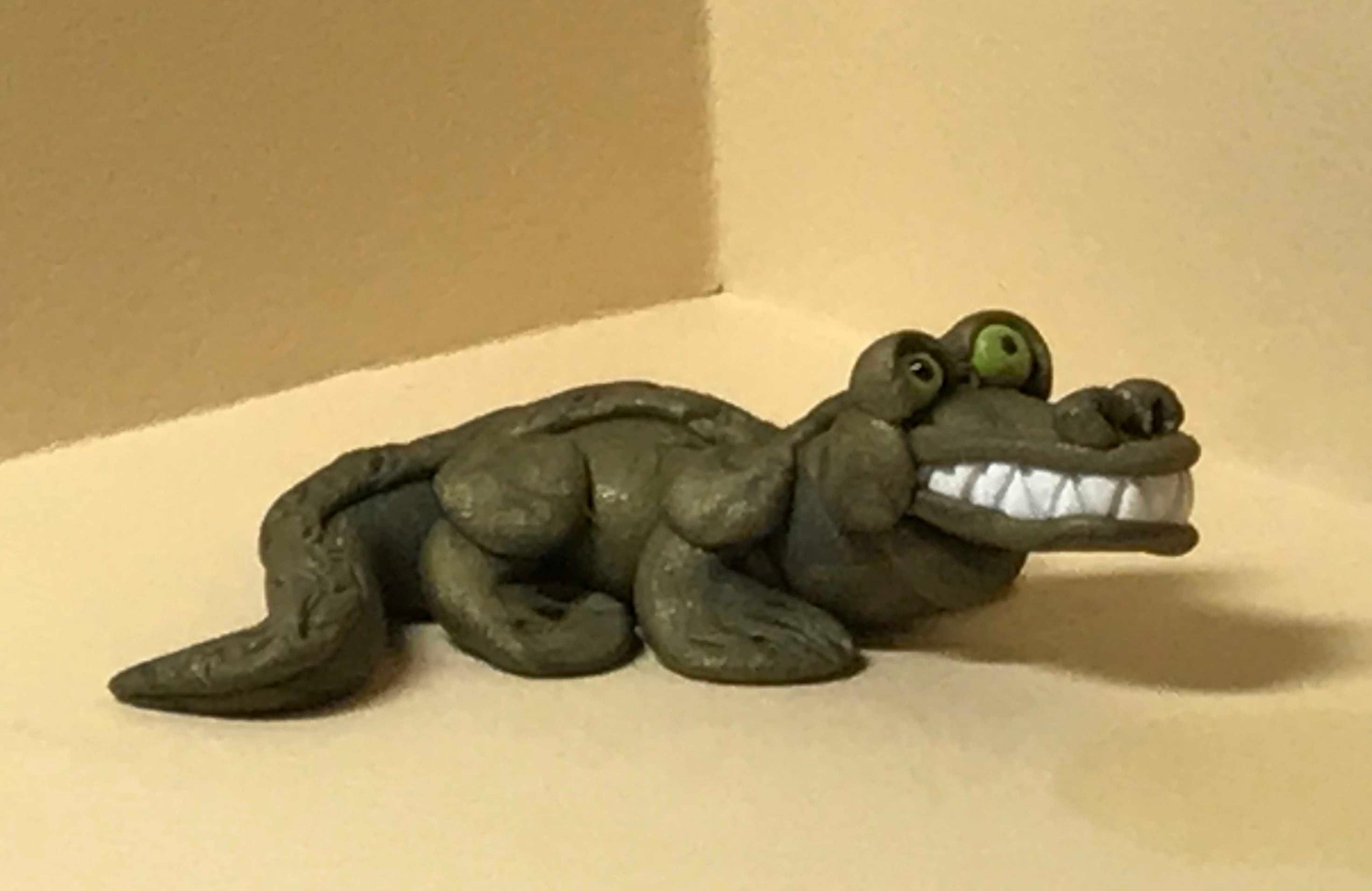 Alligator and Crocodile miniatures CROCOGATORS Your choice | Etsy