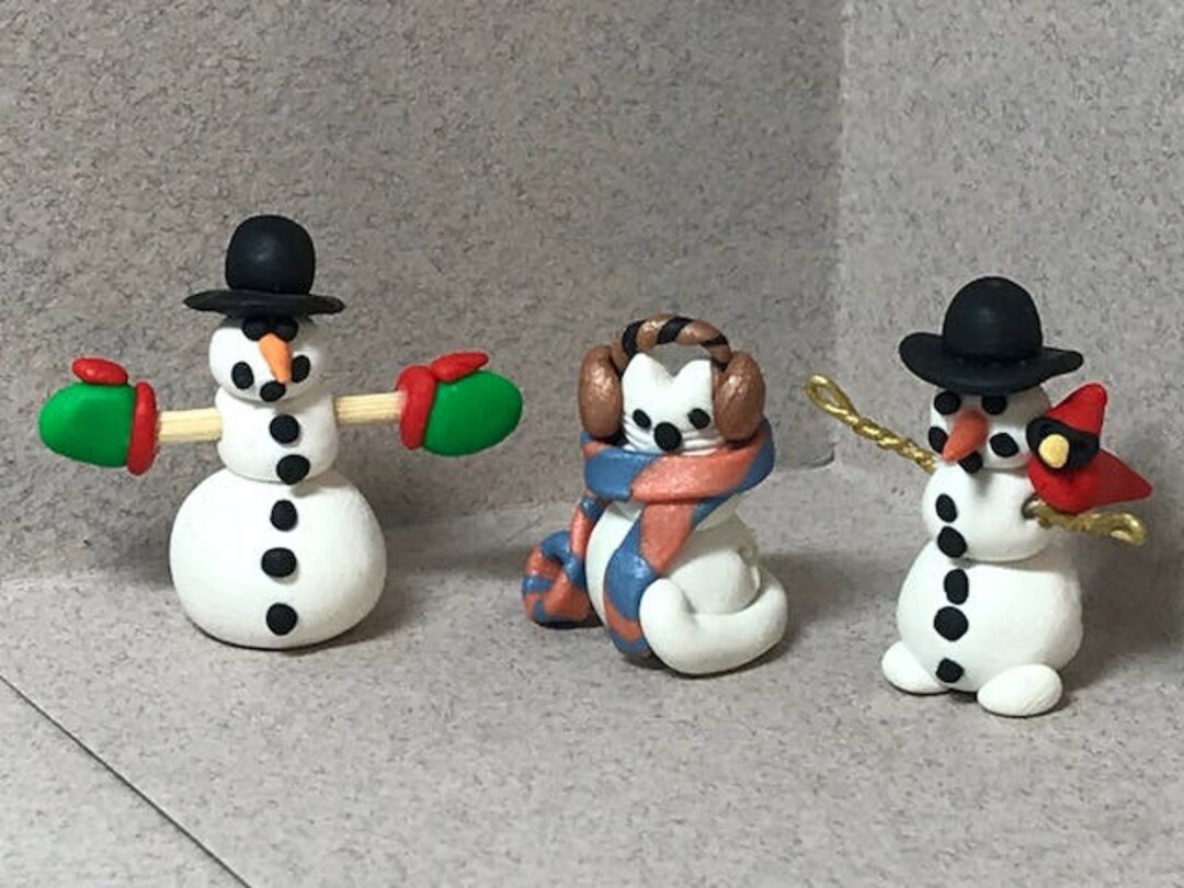 SNOW SET Miniatures! Last Set! Clearance Priced!!! - Etsy