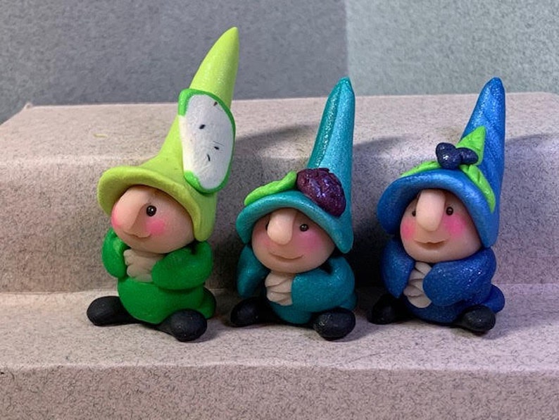 Tiny Female Gnome Folk Miniatures in 'TASTEFUL' - Etsy