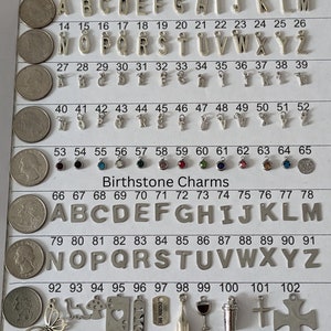 Build Your Own Custom Charm Bracelet, Silver Charm Bracelet ...