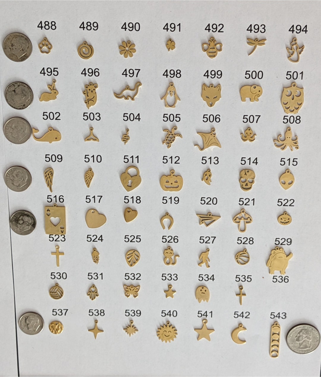 Build Your Own Custom Charm Bracelet, Gold Charm Bracelet, Customizable ...