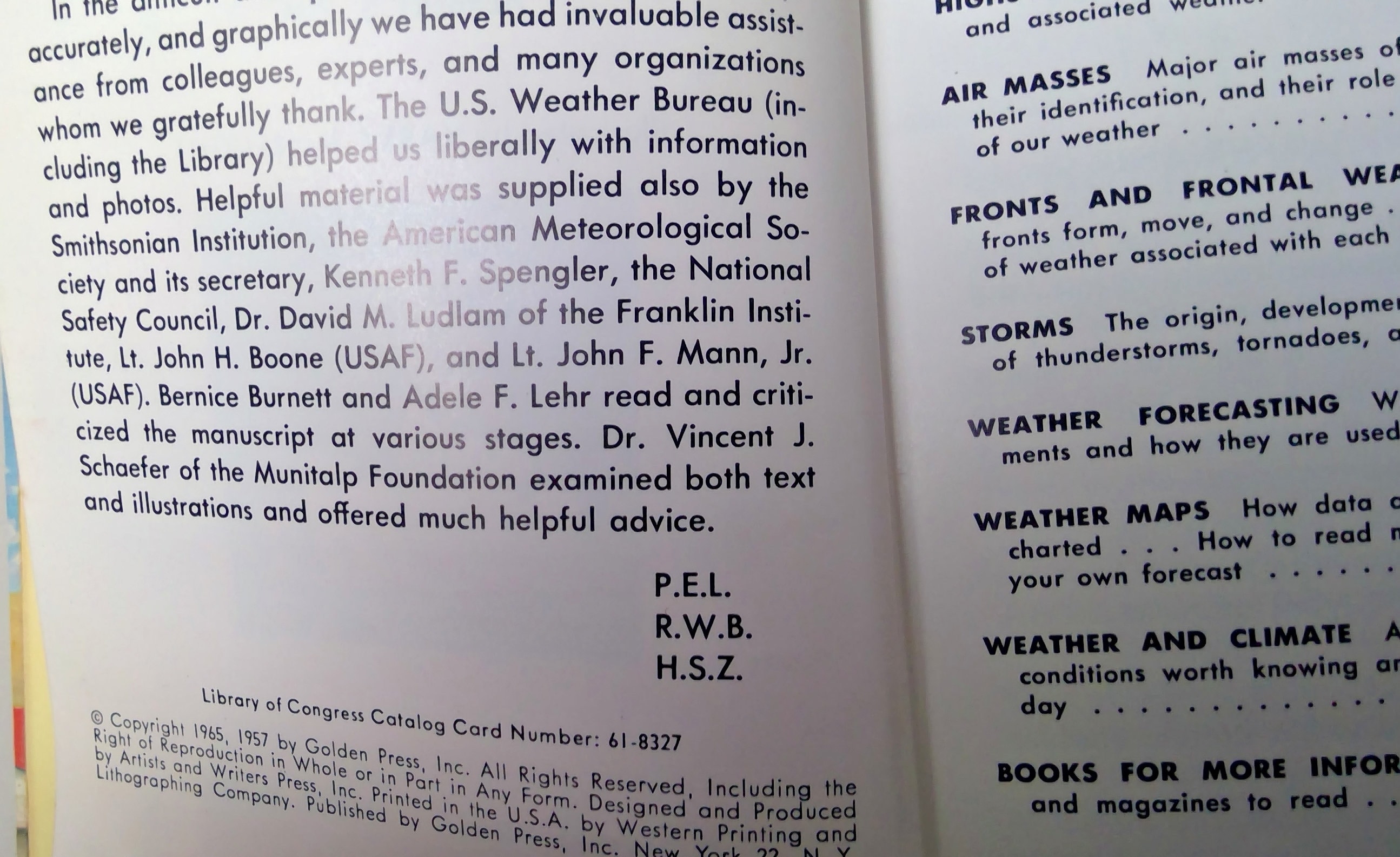 Vintage Golden Guide 1965 Weather Phenomena and Forecasts - Etsy