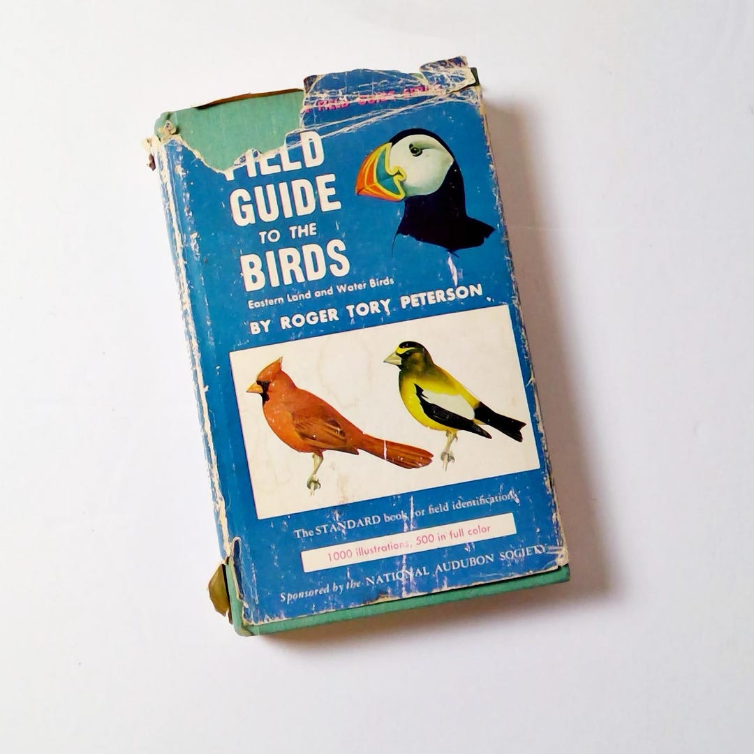Vintage Peterson Bird Book Field Guide to Birds Eastern Land and Water ...