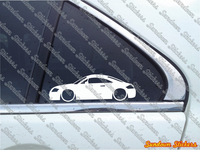 2X Low Car Outline Stickers for Audi TT 8N mk1 L166 - Etsy