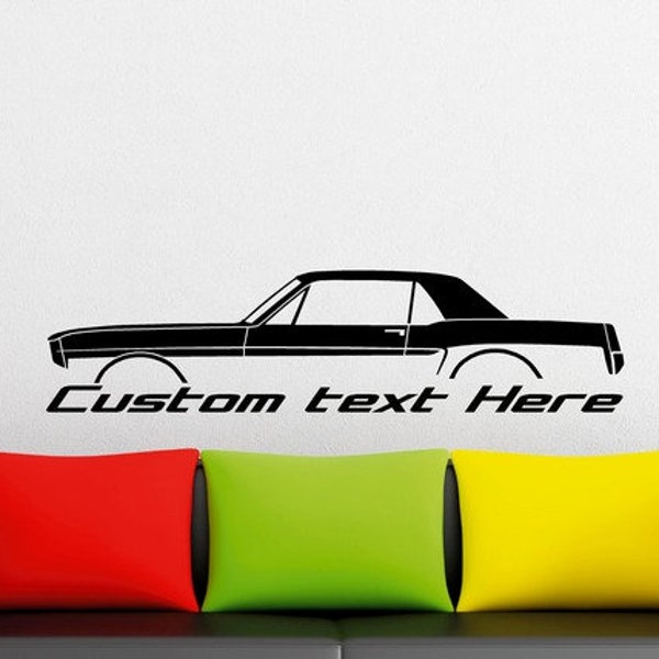 1966 Ford Mustang Sticker - Etsy