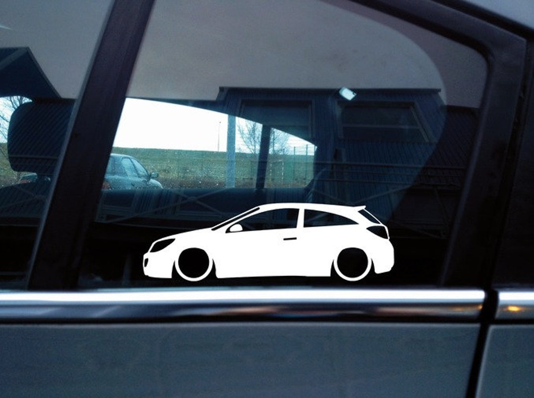 2X Lowered Car Stickers - for Opel Astra H OPC - AD277 - Etsy