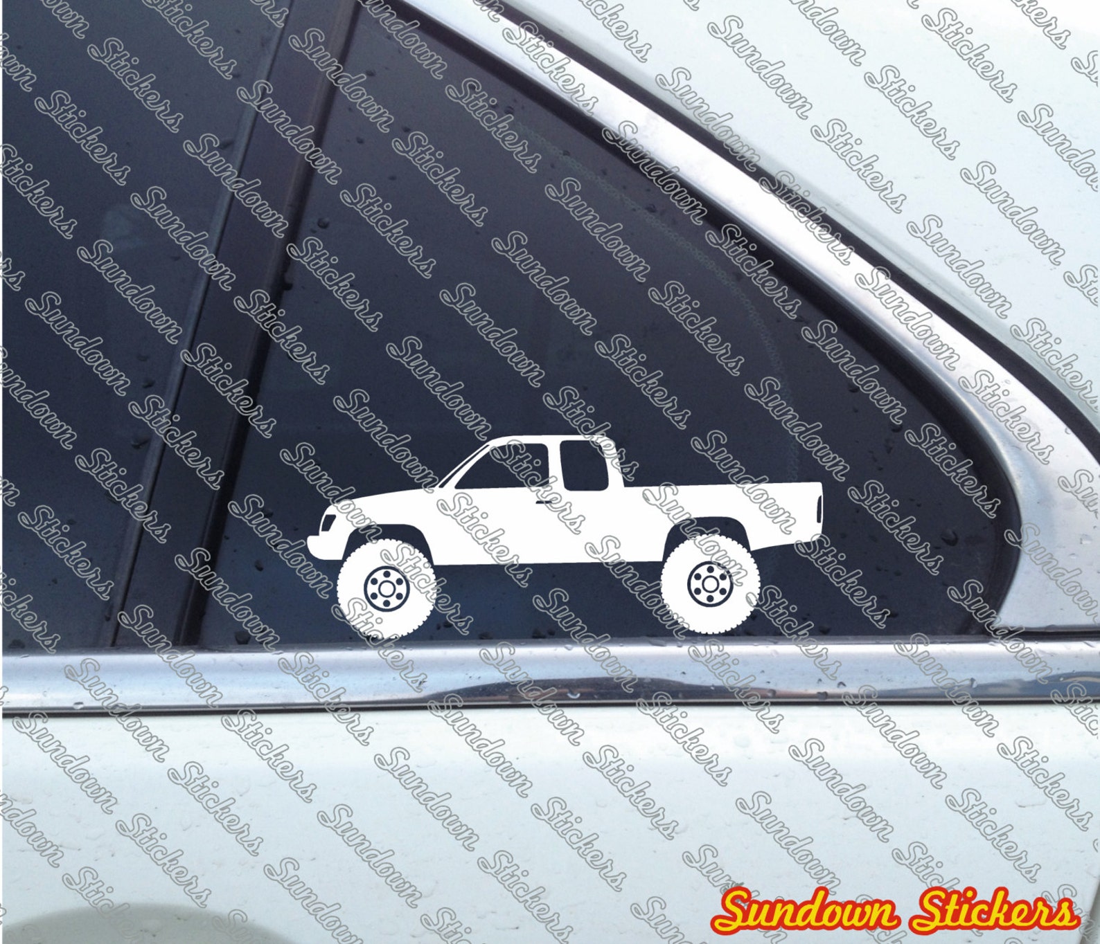 2X Lifted 4x4 Stickers for Toyota Hilux Extra Cab Pickup6th - Etsy UK