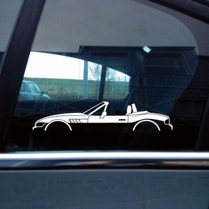 2X Car Silhouette Stickers - for BMW Z3 Roadster Convertible - AD23 - Etsy