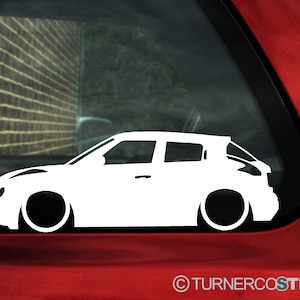 2X Low Car Outline Stickers - for Nissan Juke L1125 - AD293 - Etsy