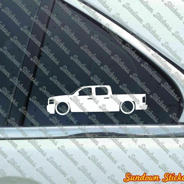 Crew Cab Truck Decal - Etsy