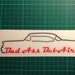 2x Custom YOUR TEXT Car Stickers for Nissan Hardbody King - Etsy