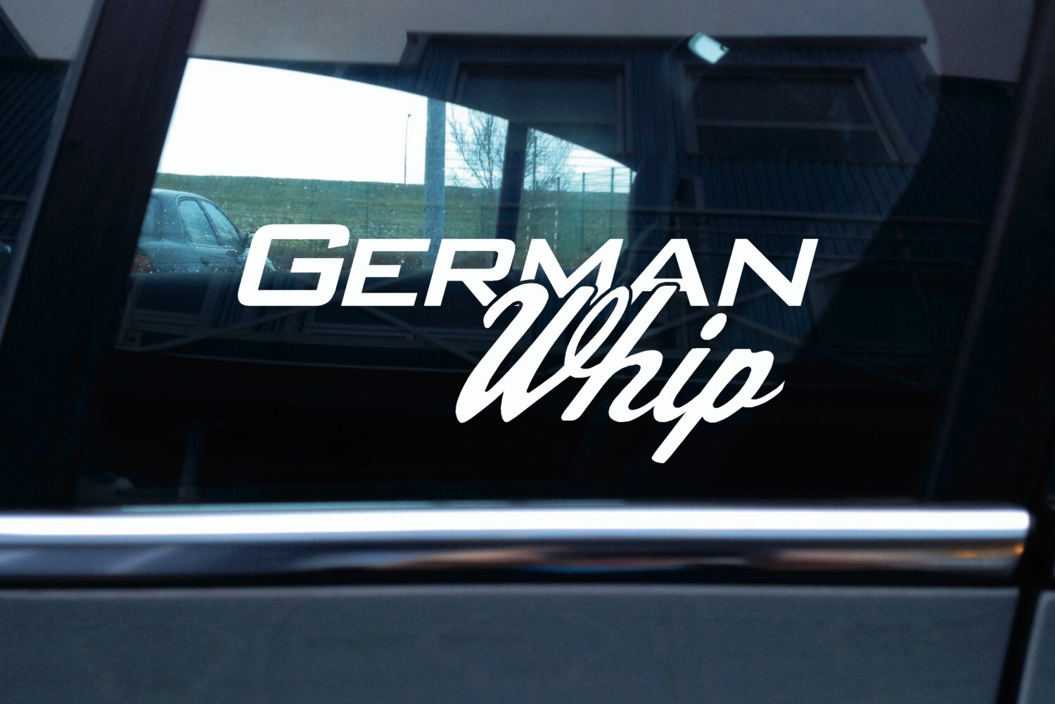 2X German Whip car scene stickers decals | Etsy
