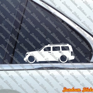 2X Low Car Outline Stickers for Dodge Nitro SUV L1298 AD689 - Etsy