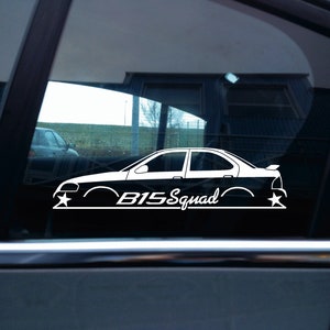 B15 Squad Sticker - for Nissan Sentra SE-R (B15) Q49 - AD131 - Etsy