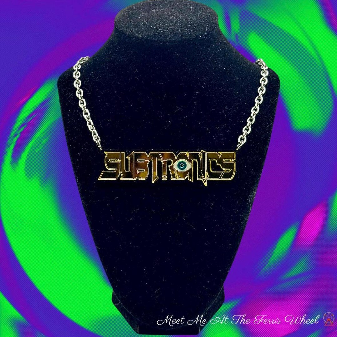 Subtronics Choker Necklace Rave Festival Outfit Jewelry EDM - Etsy