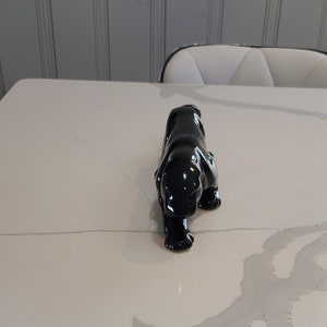 Mid-century Haeger Black Panther 16 - Etsy