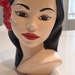 Vintage Mid Century Atomic Tiki Head Bust - Etsy