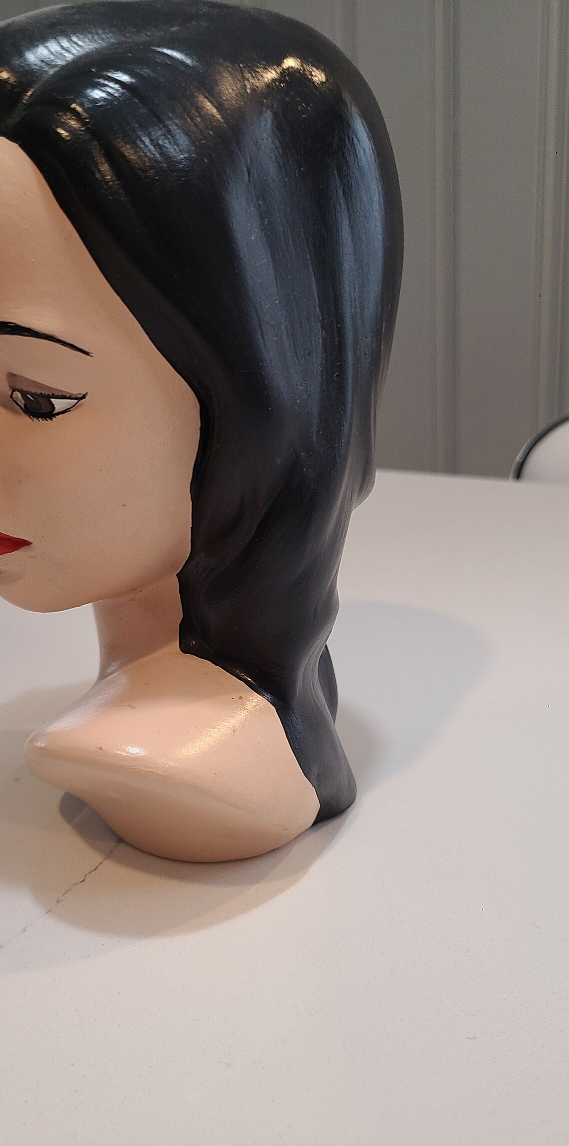 Vintage Mid Century Atomic Tiki Head Bust - Etsy