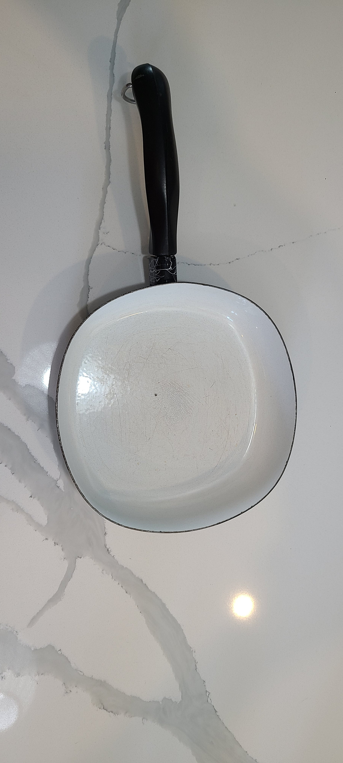 Vintage Atomic Serendipity Spaghetti or Squiggly Black Enamel Pan 8 - Etsy