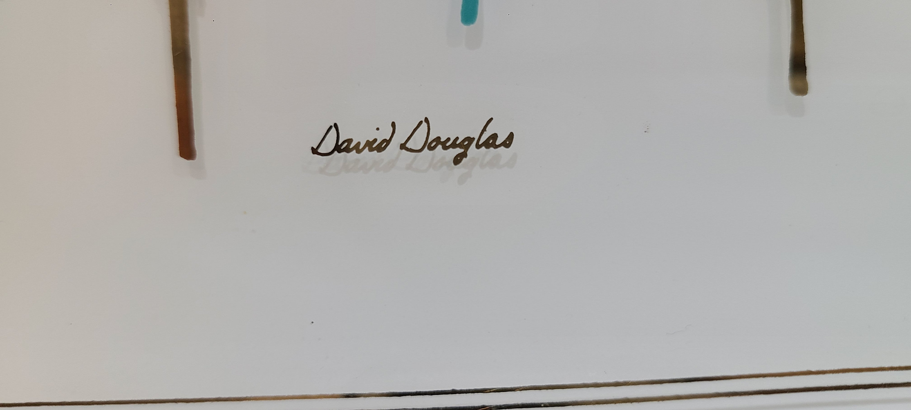 Vintage Mid Century David Douglas Large Rectangle Snack Tray/plate - Etsy