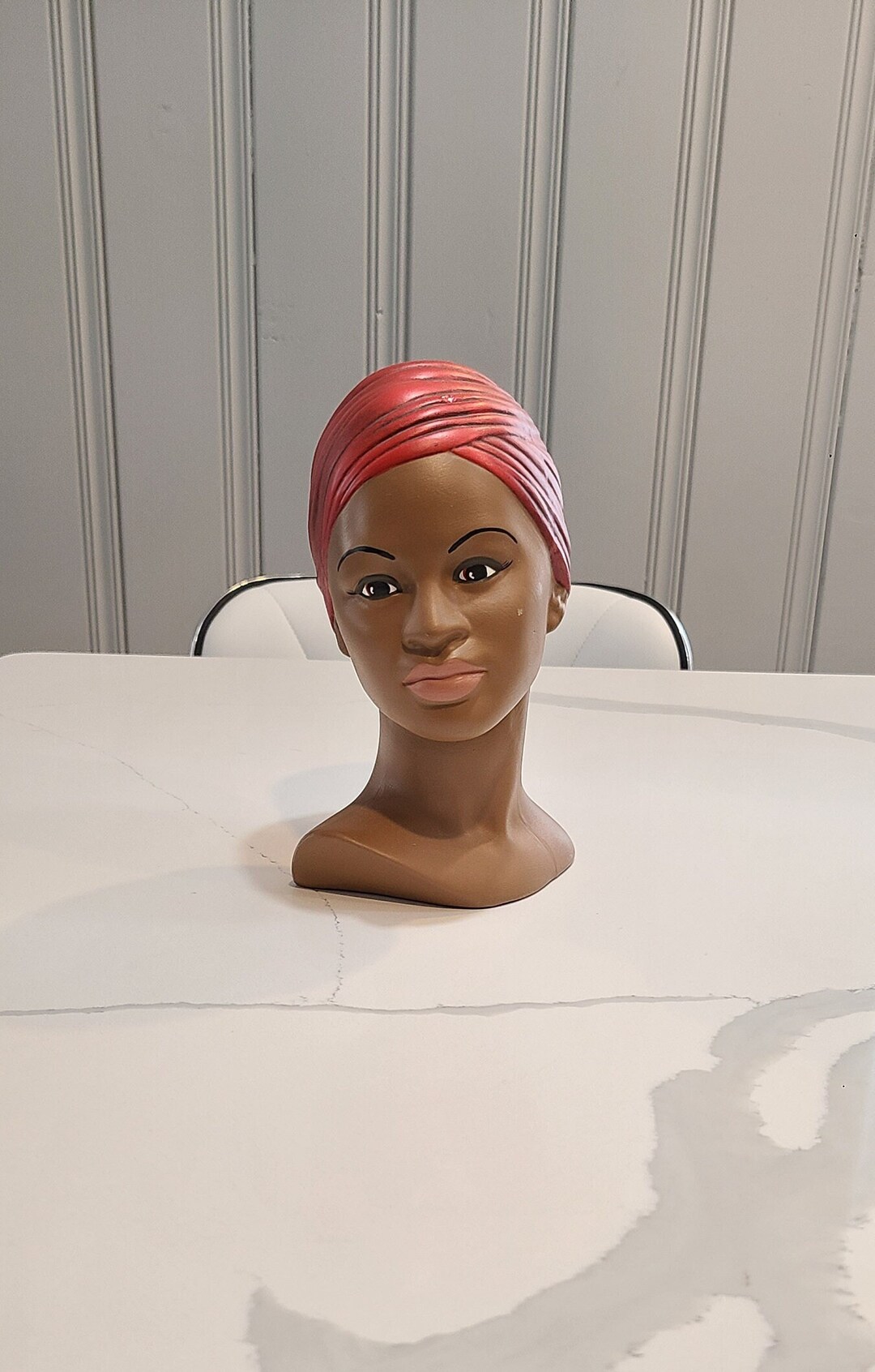 Vintage Mid Century Atomic Tiki Head Bust - Etsy