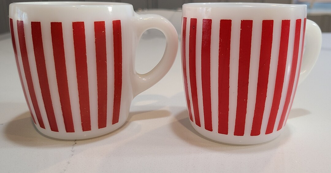 Vintage Hazel Atlas Mugs - Etsy