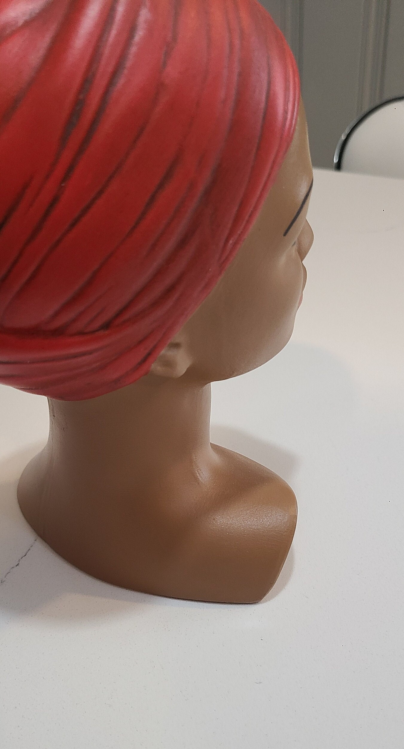 Vintage Mid Century Atomic Tiki Head Bust - Etsy