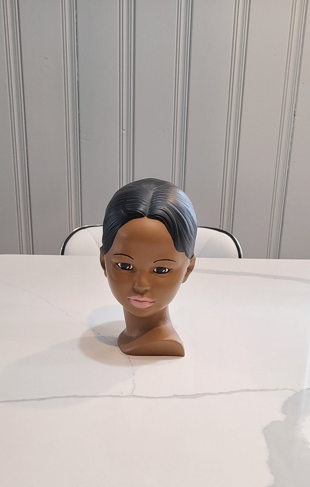Vintage Mid Century Atomic Tiki Head Bust - Etsy
