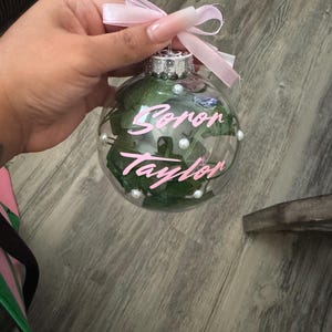 Custom Alpha Kappa Alpha Christmas Ornaments - Etsy