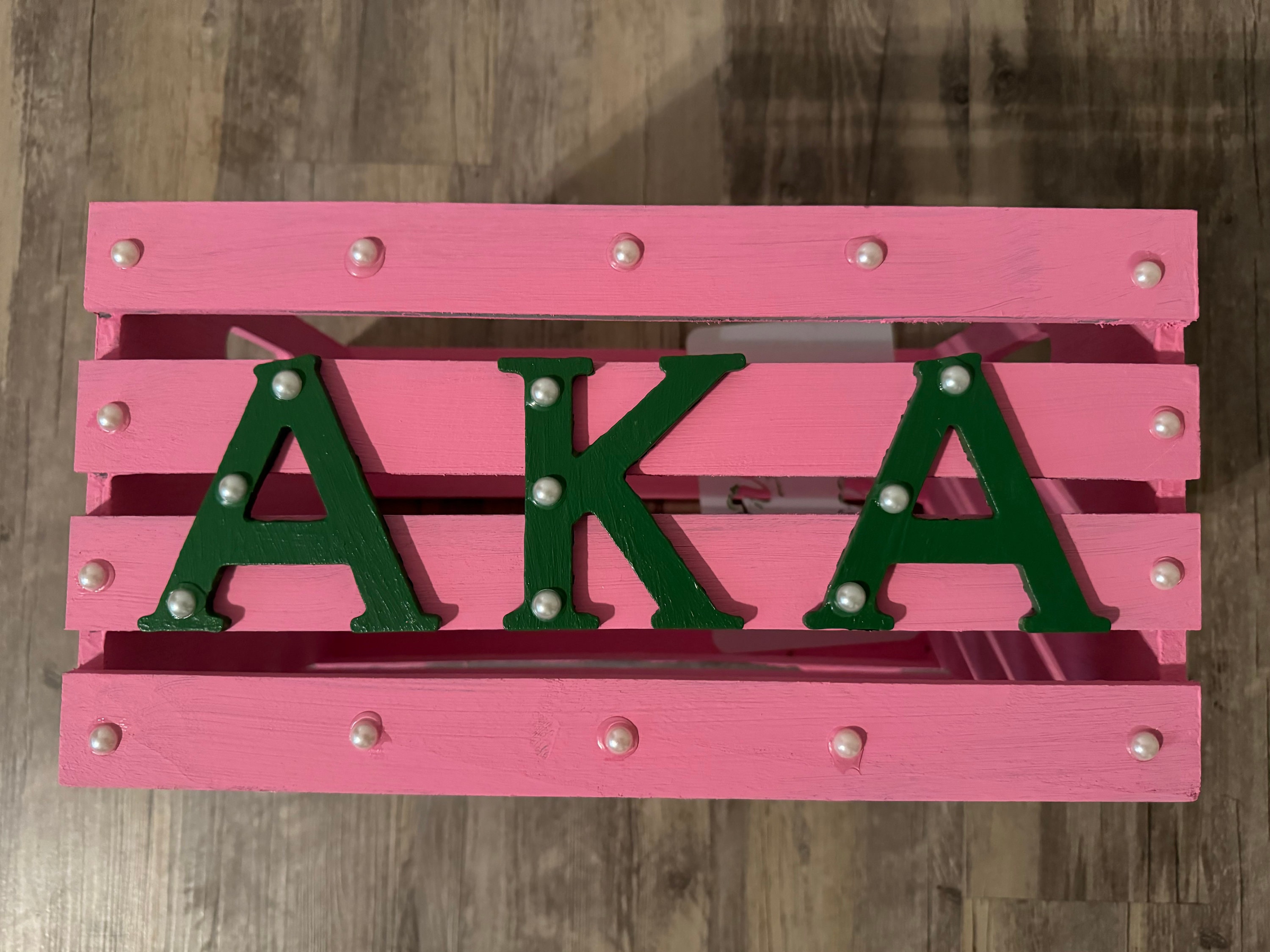 Custom Alpha Kappa Alpha Storage Basket - Etsy