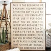A New Day Motivational Poster - Etsy