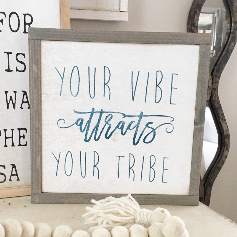 Tribe Sign - Etsy