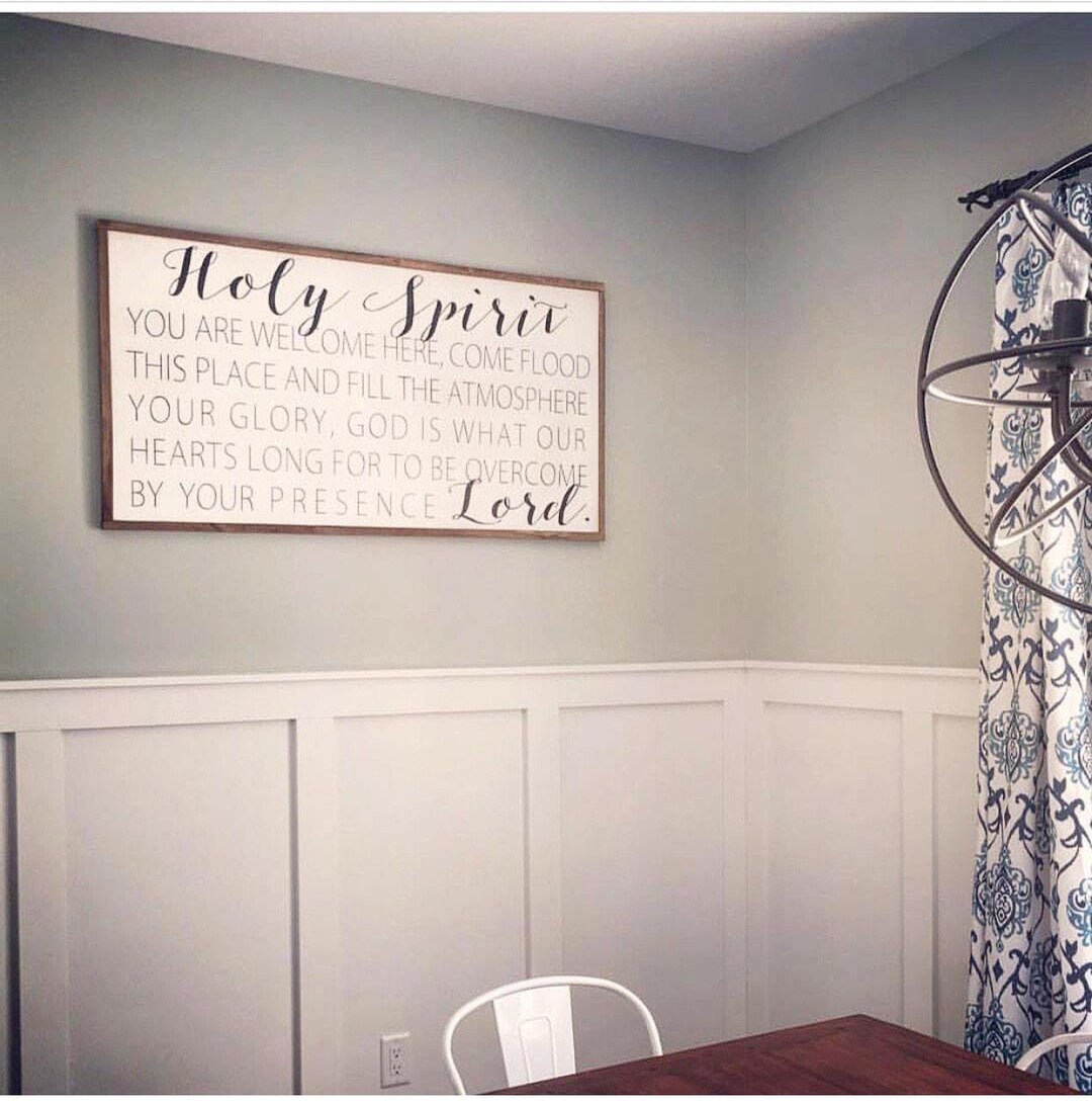 Wall Decor / Christian Gifts / Home Decor / Wood Art / Holy Spirit You ...