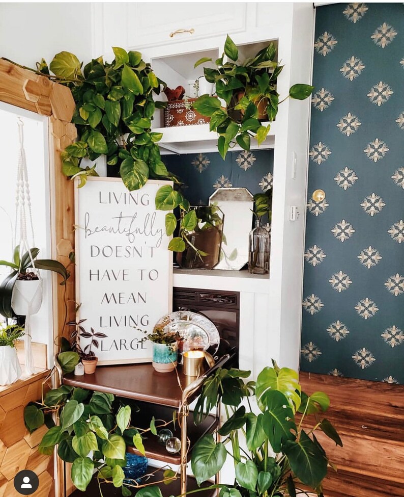 Large Wall Decor / Signs / Home Decor / Living Beautifully - Etsy