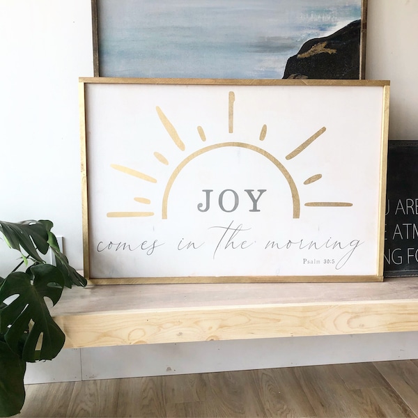 Joy Comes - Etsy