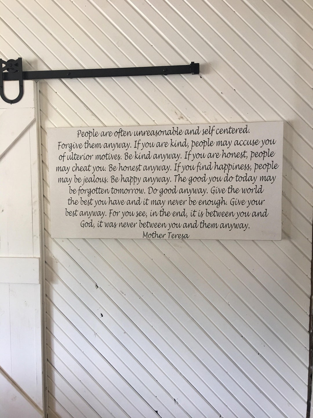 Wall Hanging / Wall Decor / Signs / Large Wall Art / Home Decor / Do It ...